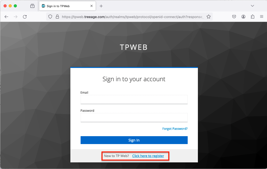 Uploading models to TPWeb